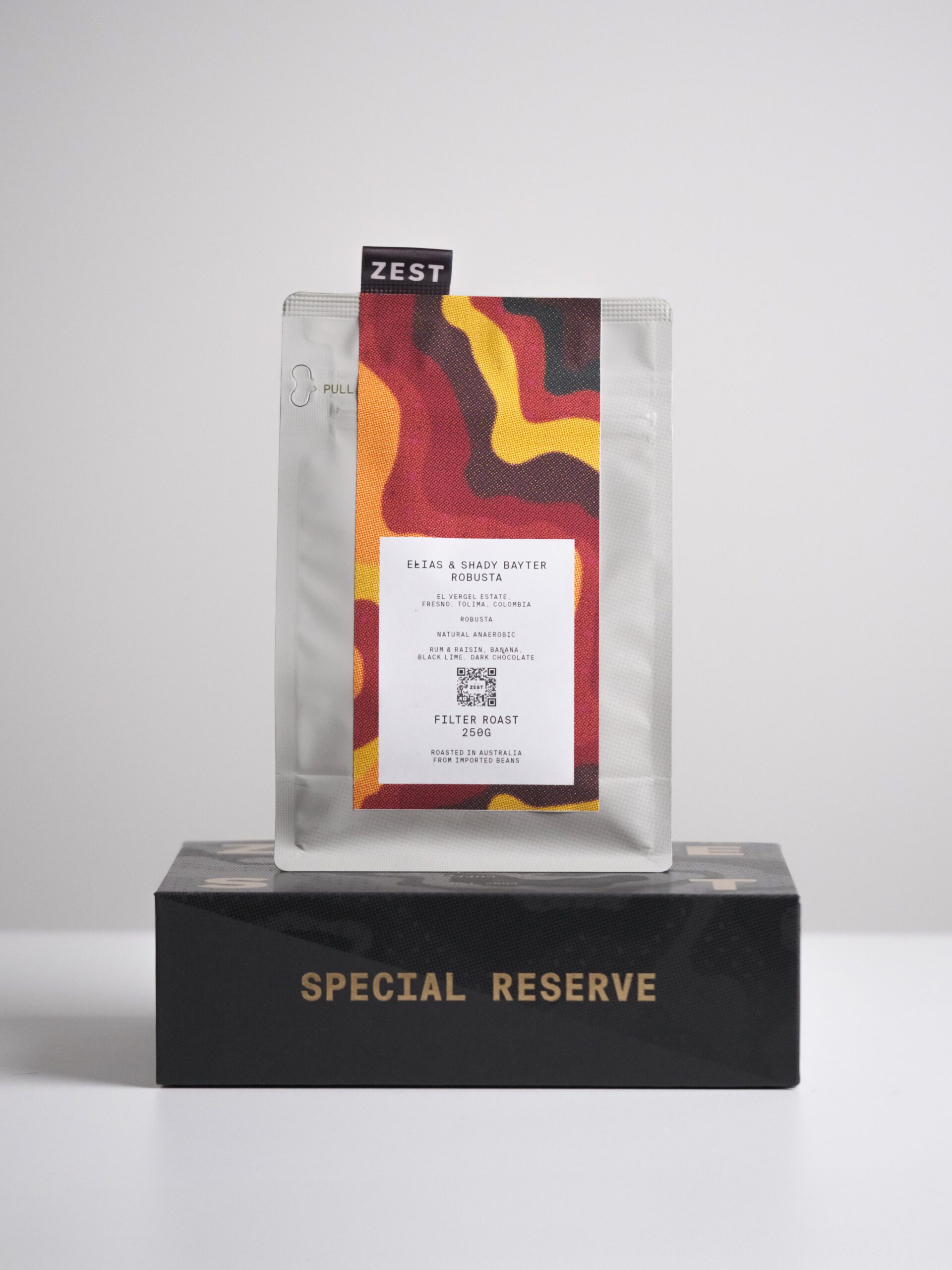 Colombia Elias & Shady Bayter Robusta | Zest Coffee